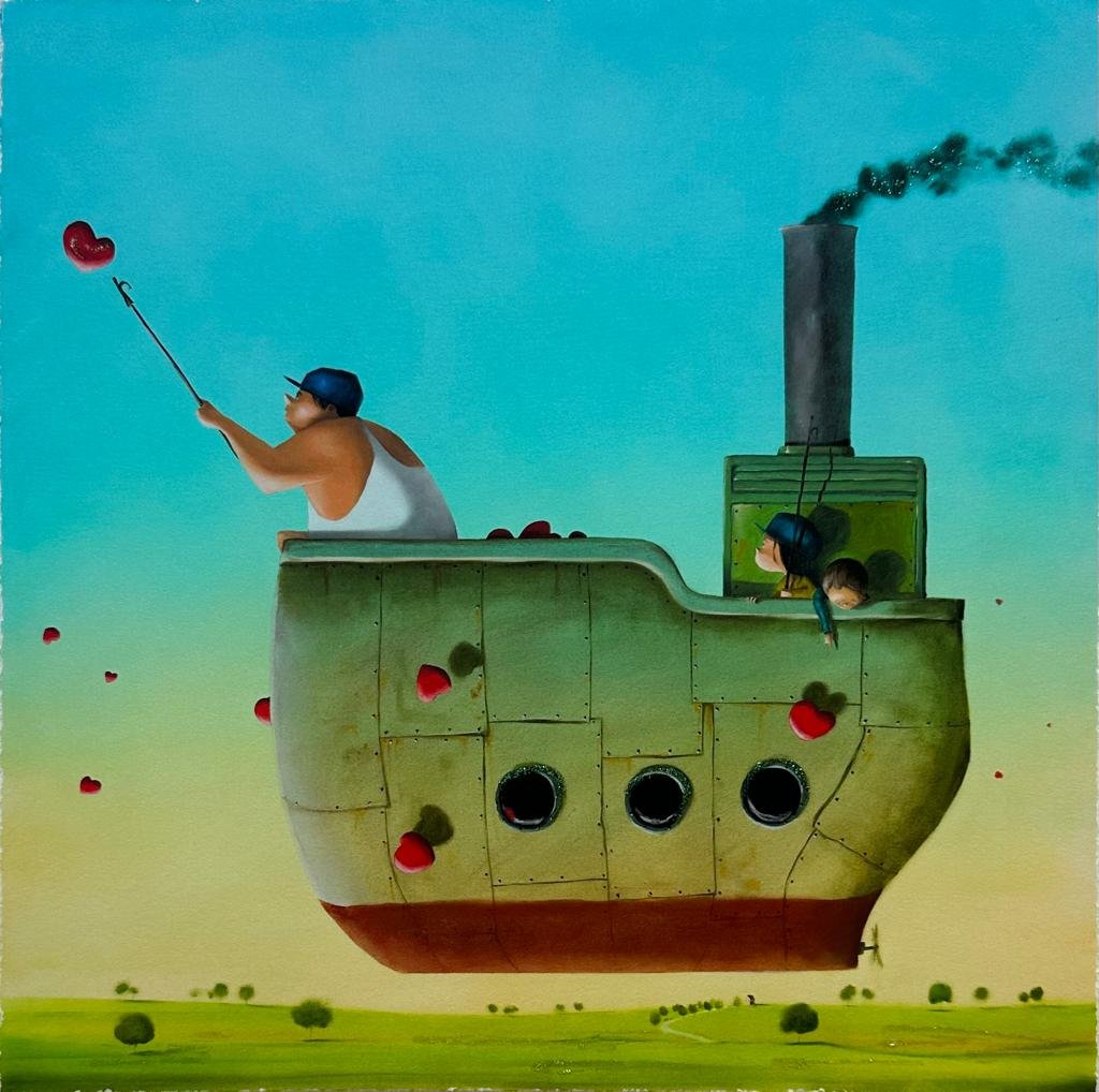 "Non ti lascerò andare!" | Diego Santini – Arte Focus™