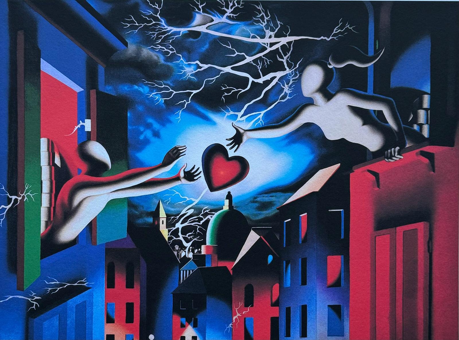 Night passion | Mark Kostabi – Arte Focus™