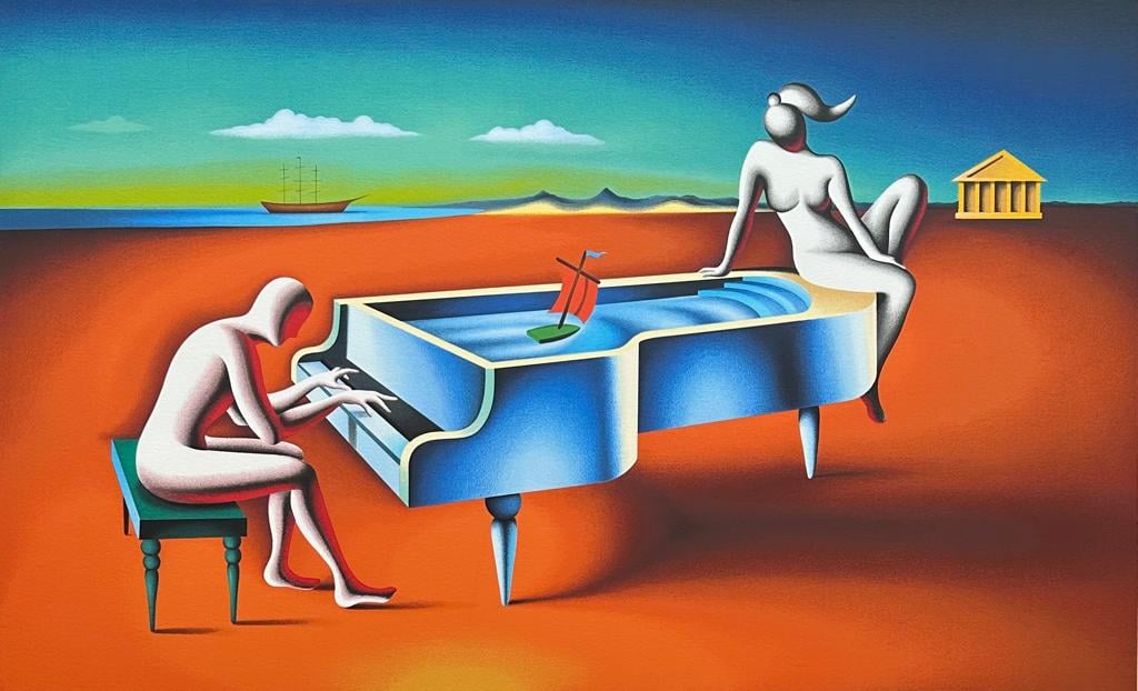 Blown Away | Mark Kostabi – Arte Focus™