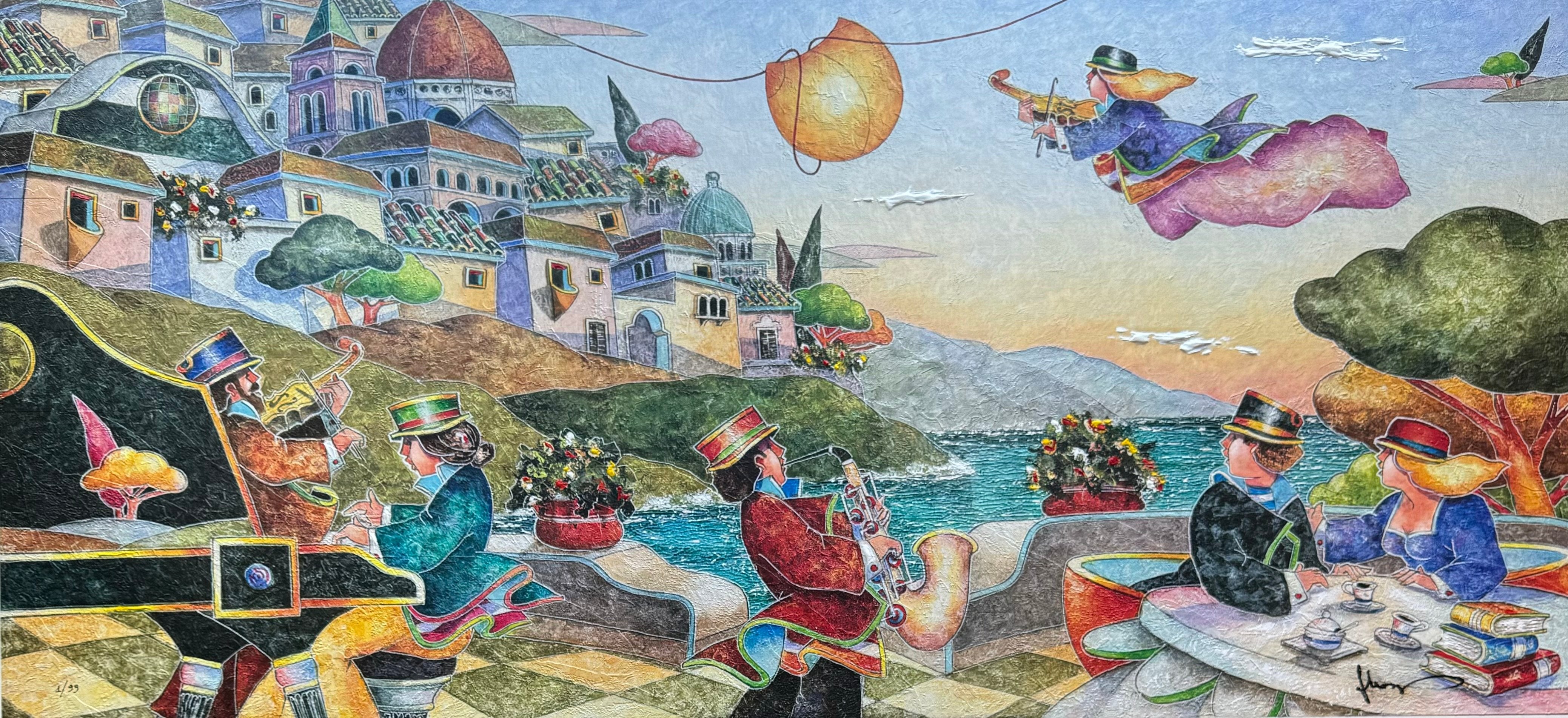 La festa della luna | Francesco Nesi – Arte Focus™